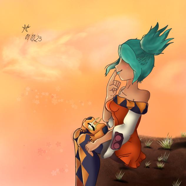 Dulce atardecer - ibisPaint