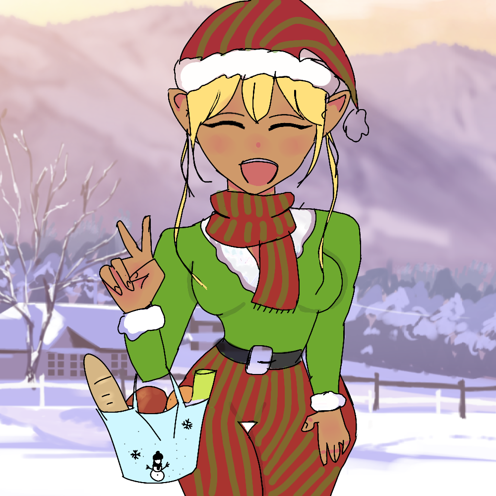 cant wait 4 Christmas - ibisPaint