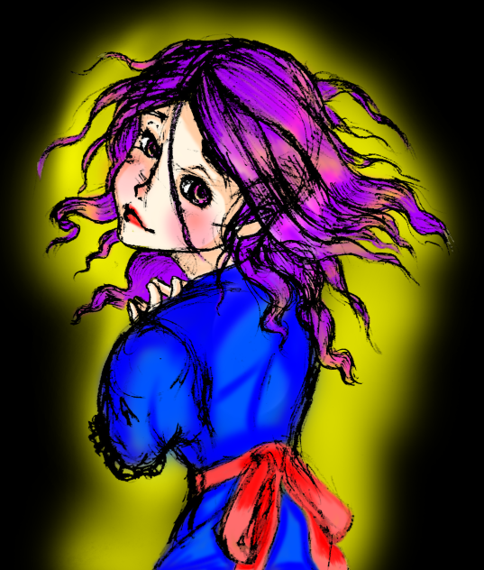 Lady in the dark - ibisPaint