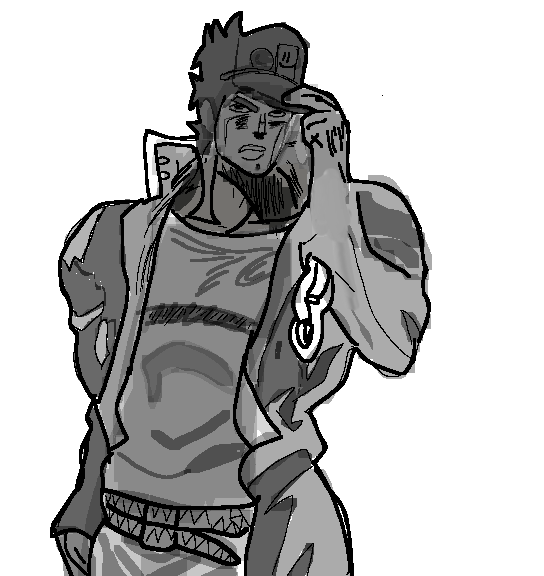 Vintage Jotaro - ibisPaint