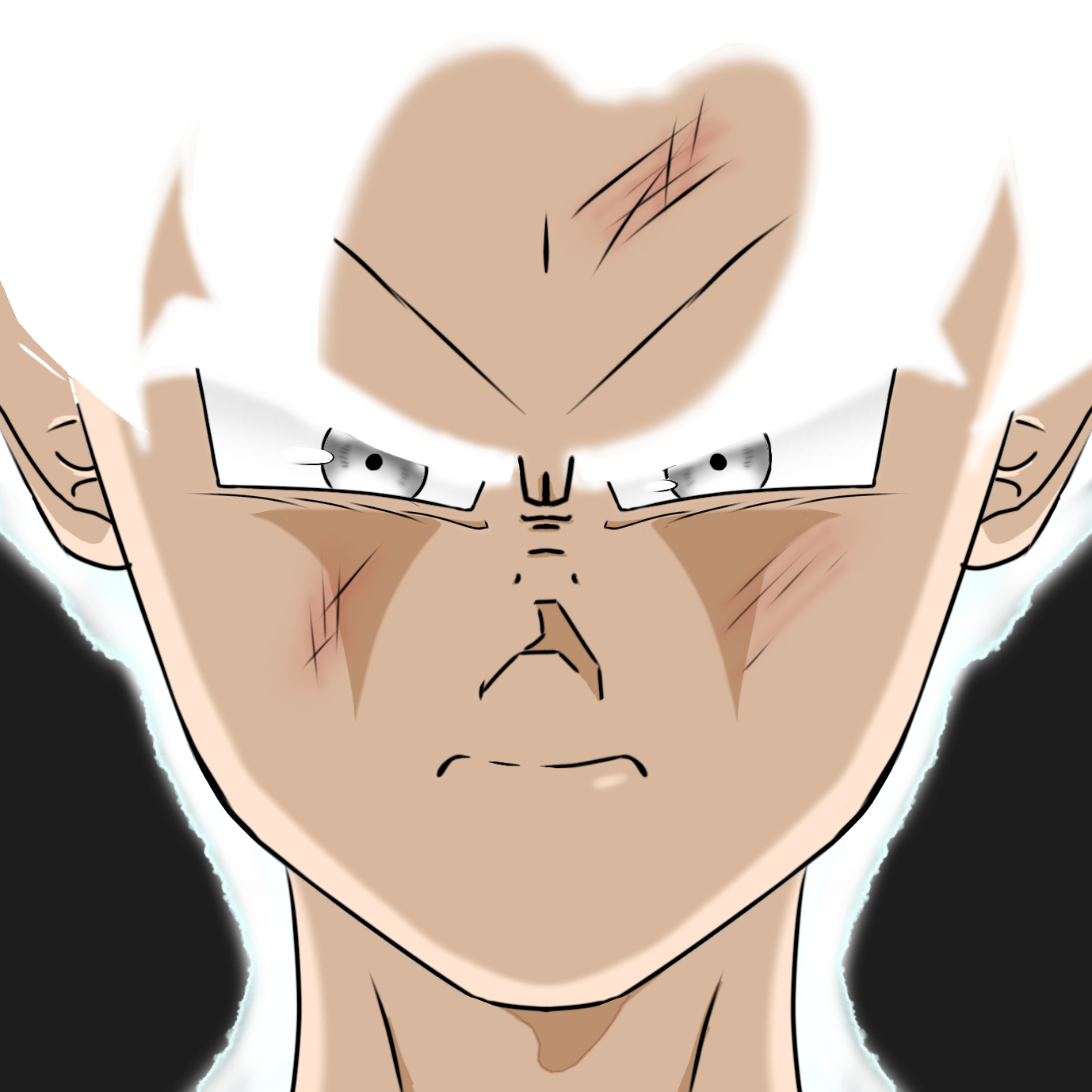Ultra Instinct Gohan - ibisPaint