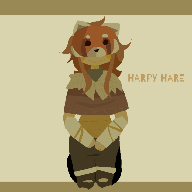 harpy hare oc - ibisPaint