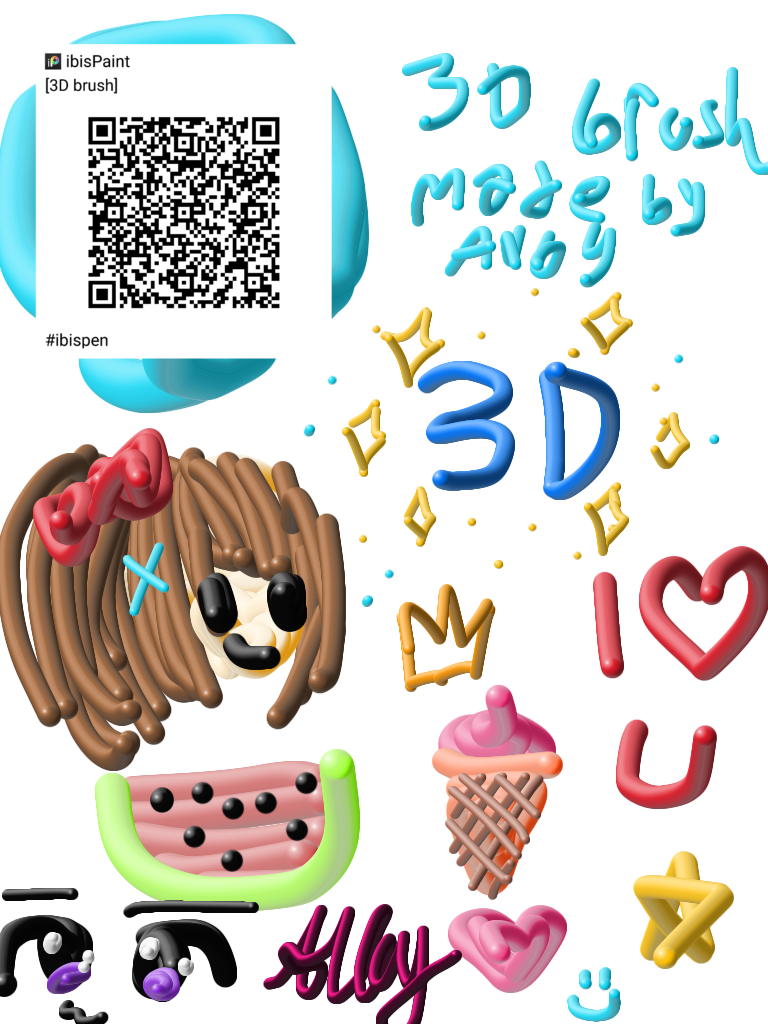 3D brush - ibisPaint