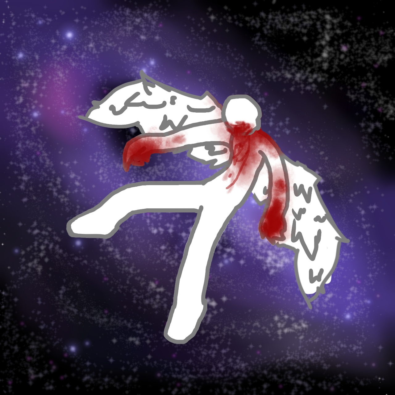 dead angle in outer space - ibisPaint