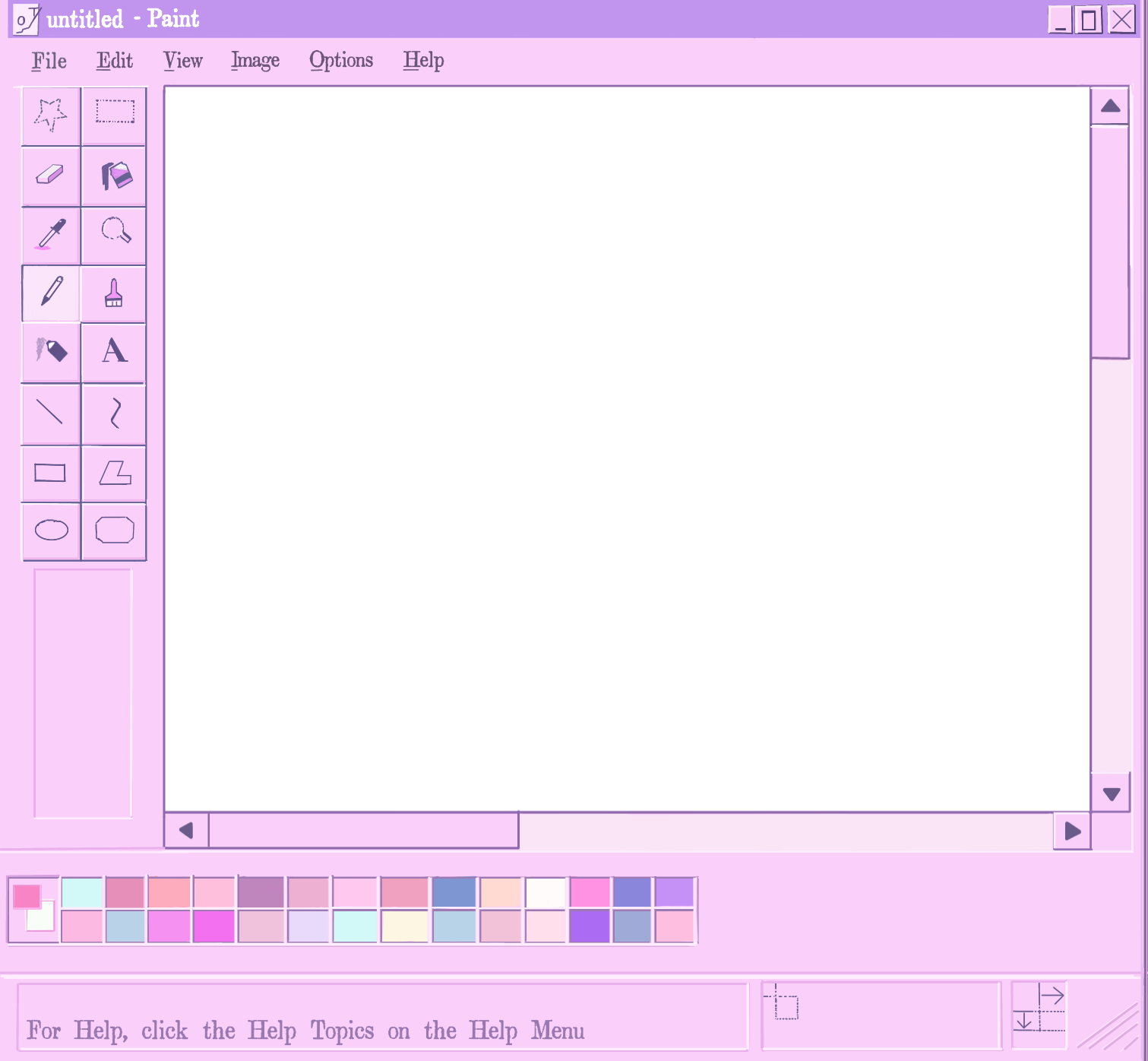 Desktop paint interface - ibisPaint