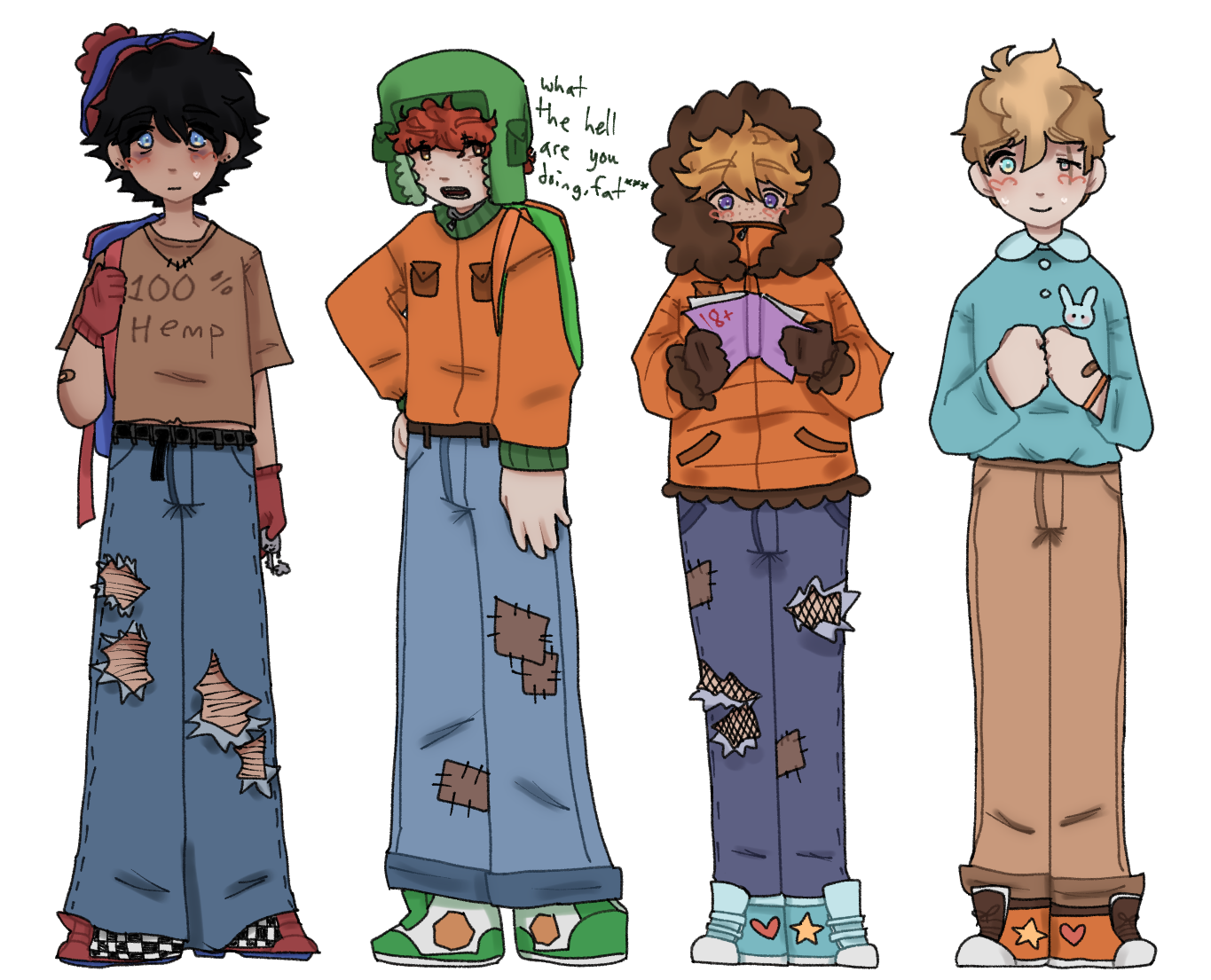 South Park Teenager Designs - ibisPaint