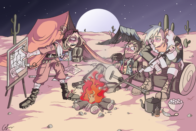 The Elementals - ibisPaint