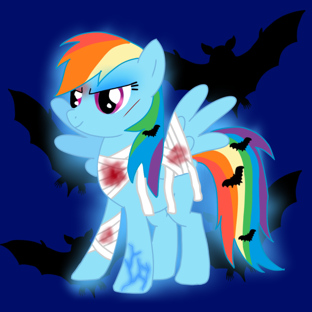 Zombie Rainbow Dash - ibisPaint