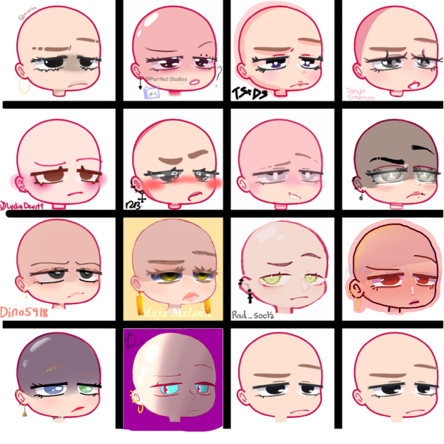 bald collabe - ibisPaint