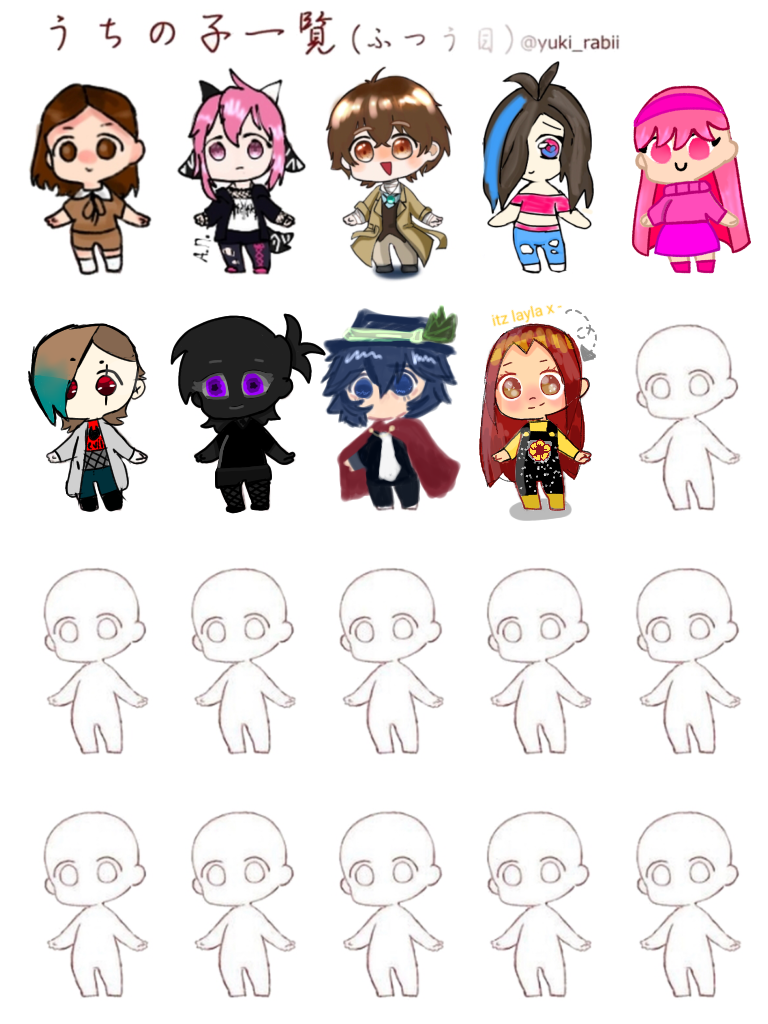 chibi collab wanna join - ibisPaint