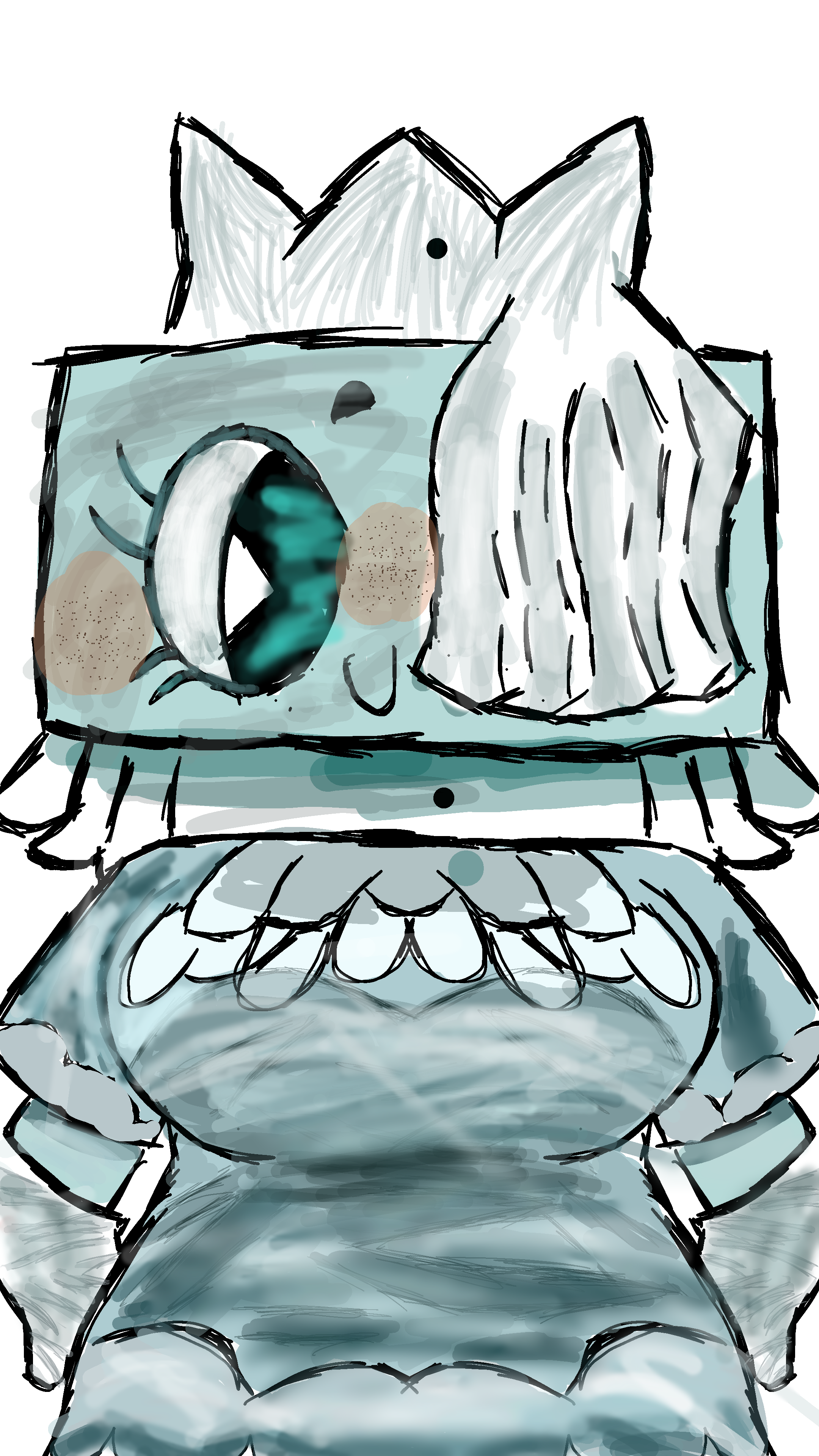 TISHA THE TISSUE BOX (dandys world)_Restaurado - ibisPaint