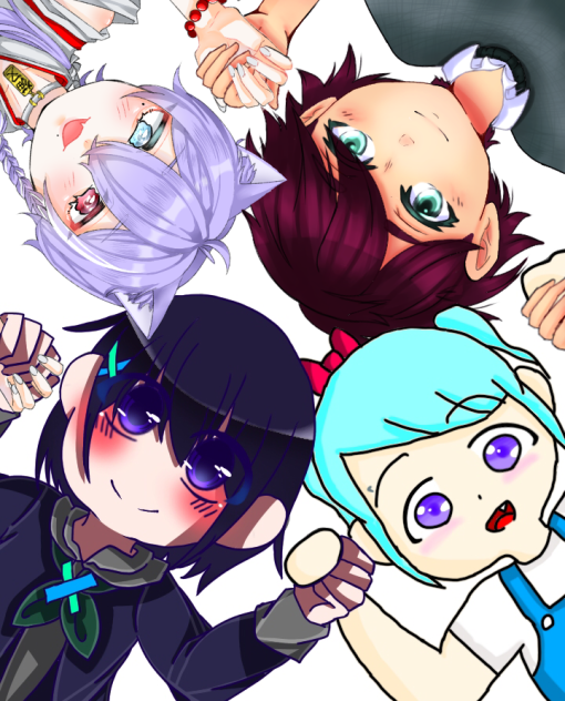 Corner Friends - ibisPaint