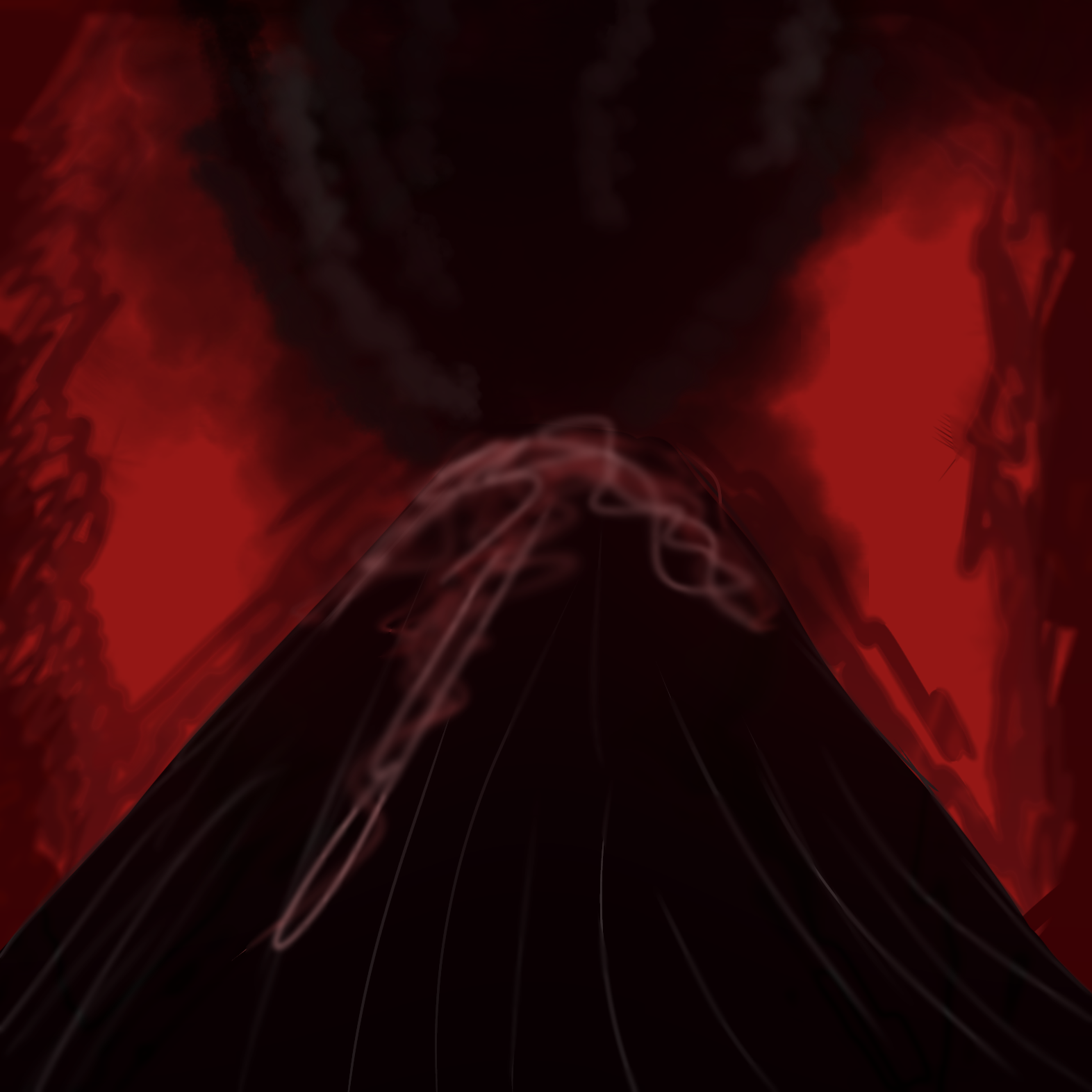 Volcano 🌋. - ibisPaint