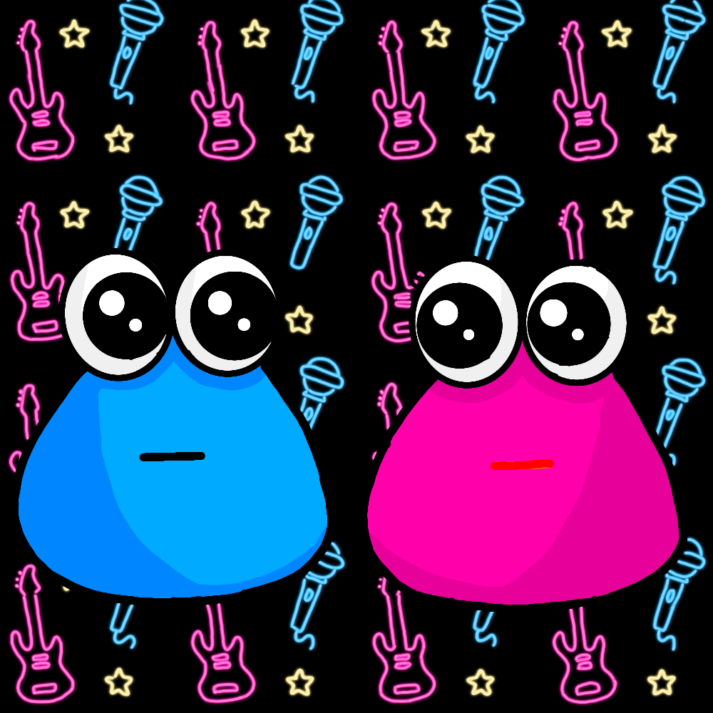 pou tv girl - ibisPaint