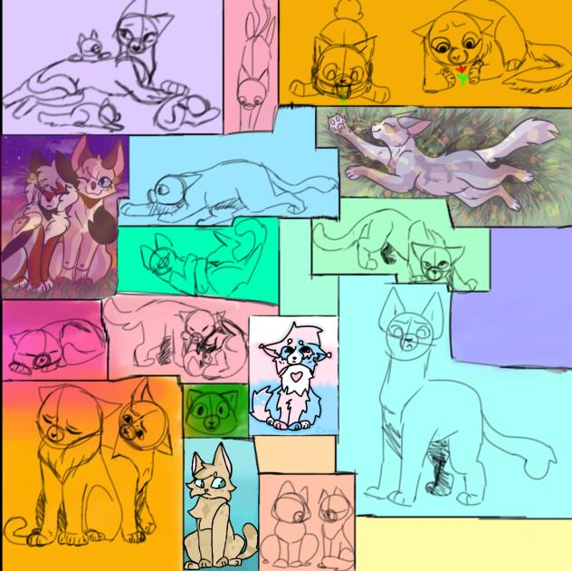 Warrior cats oc Collab - ibisPaint