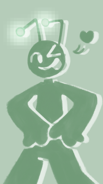 silly alien - ibisPaint