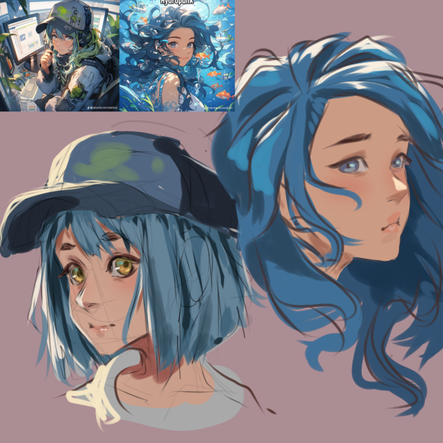 practicing coloring - ibisPaint