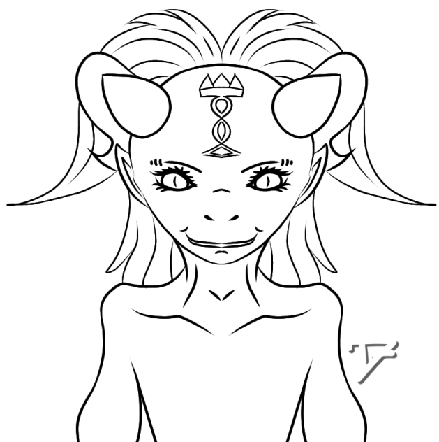 demon warm up - ibisPaint