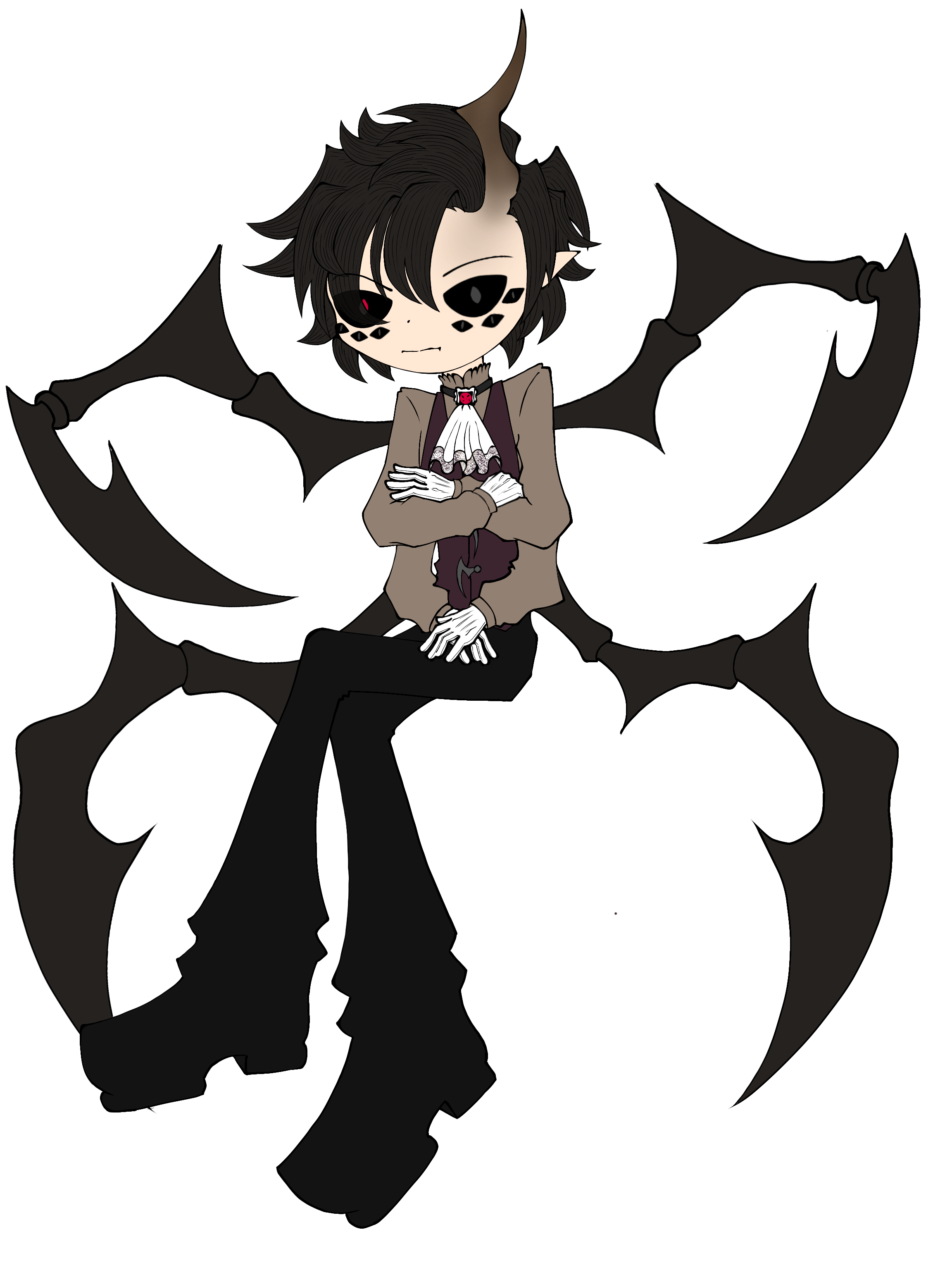 Very senile Spider dad demon, rowan - ibisPaint