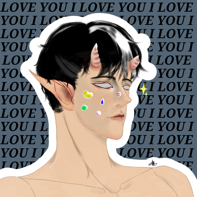I LOVE YOU - ibisPaint