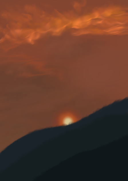 Sunset 🌄💫 - ibisPaint