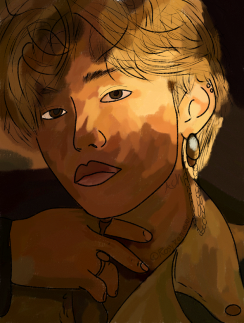 Kinda realistic drawing of Felix Lee - ibisPaint