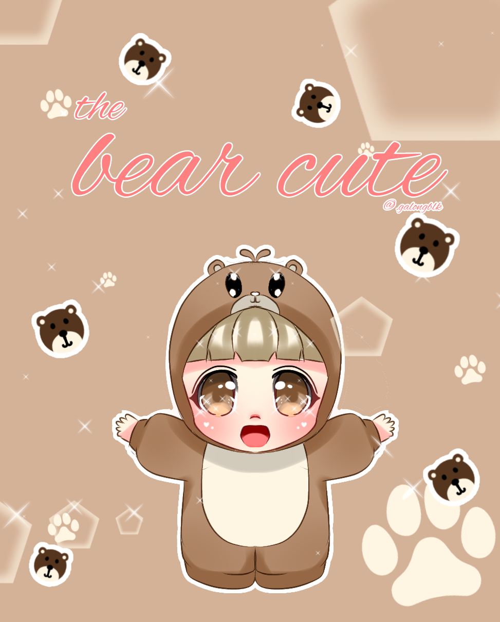 bear cute - ibisPaint