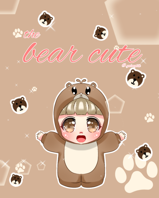 bear cute - ibisPaint