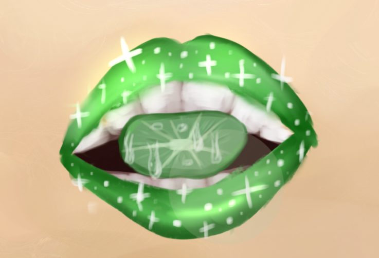 Lime Lips - ibisPaint