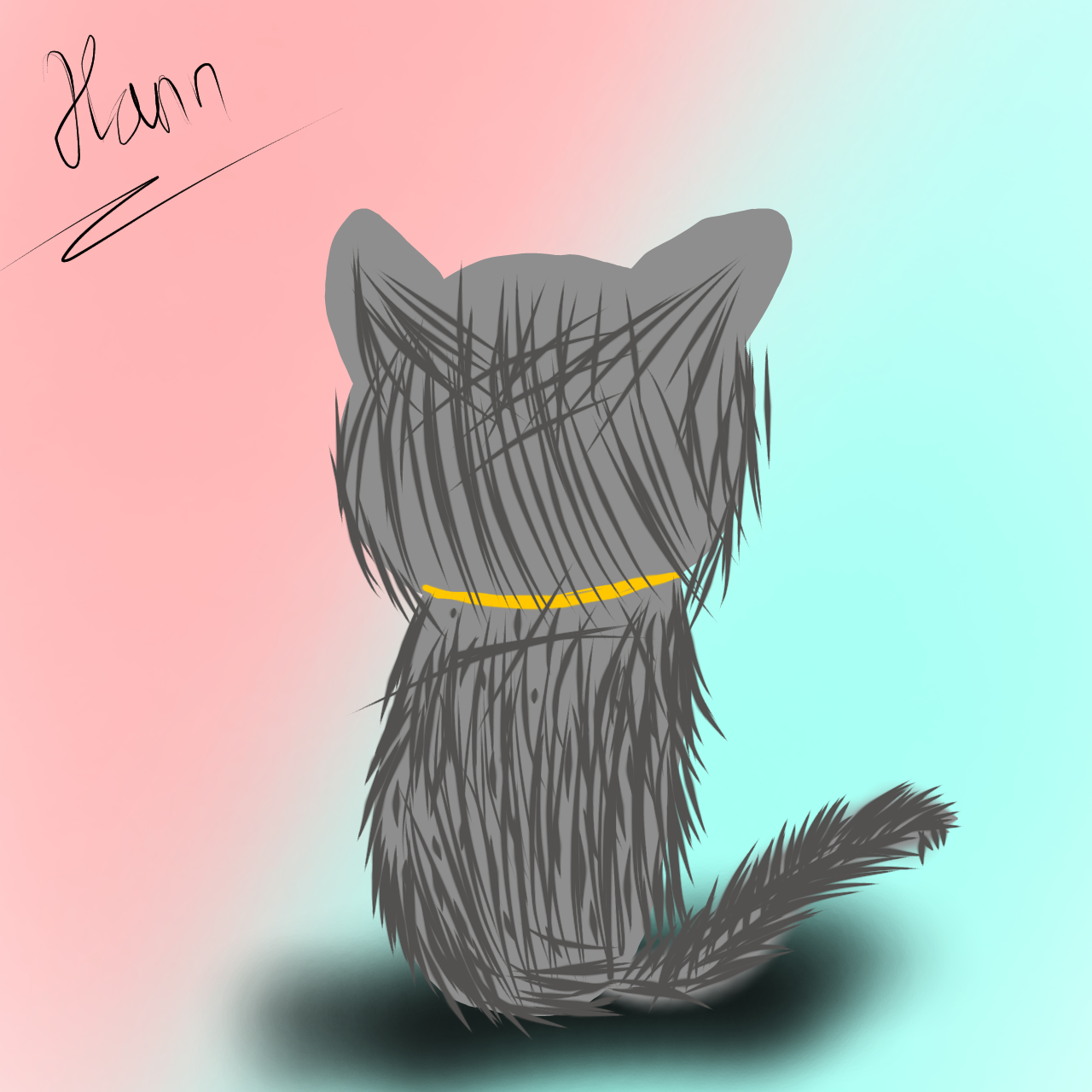 kucing - ibisPaint