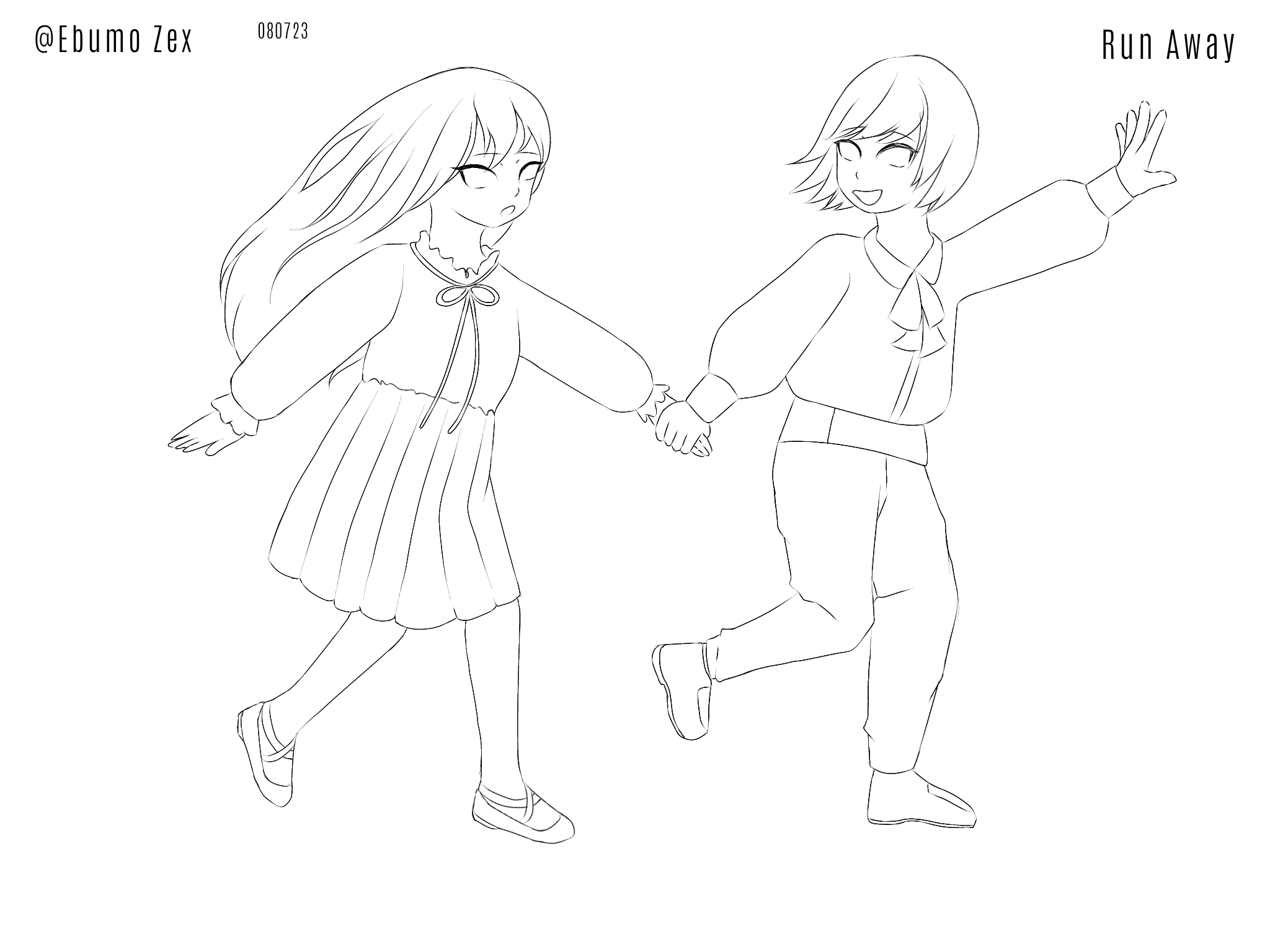 Run Away - ibisPaint