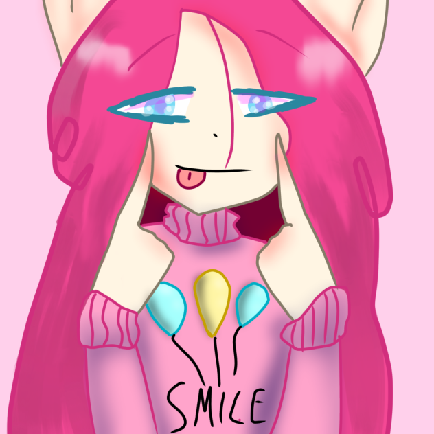 Pinkie Pie As A Human- Smile - ibisPaint