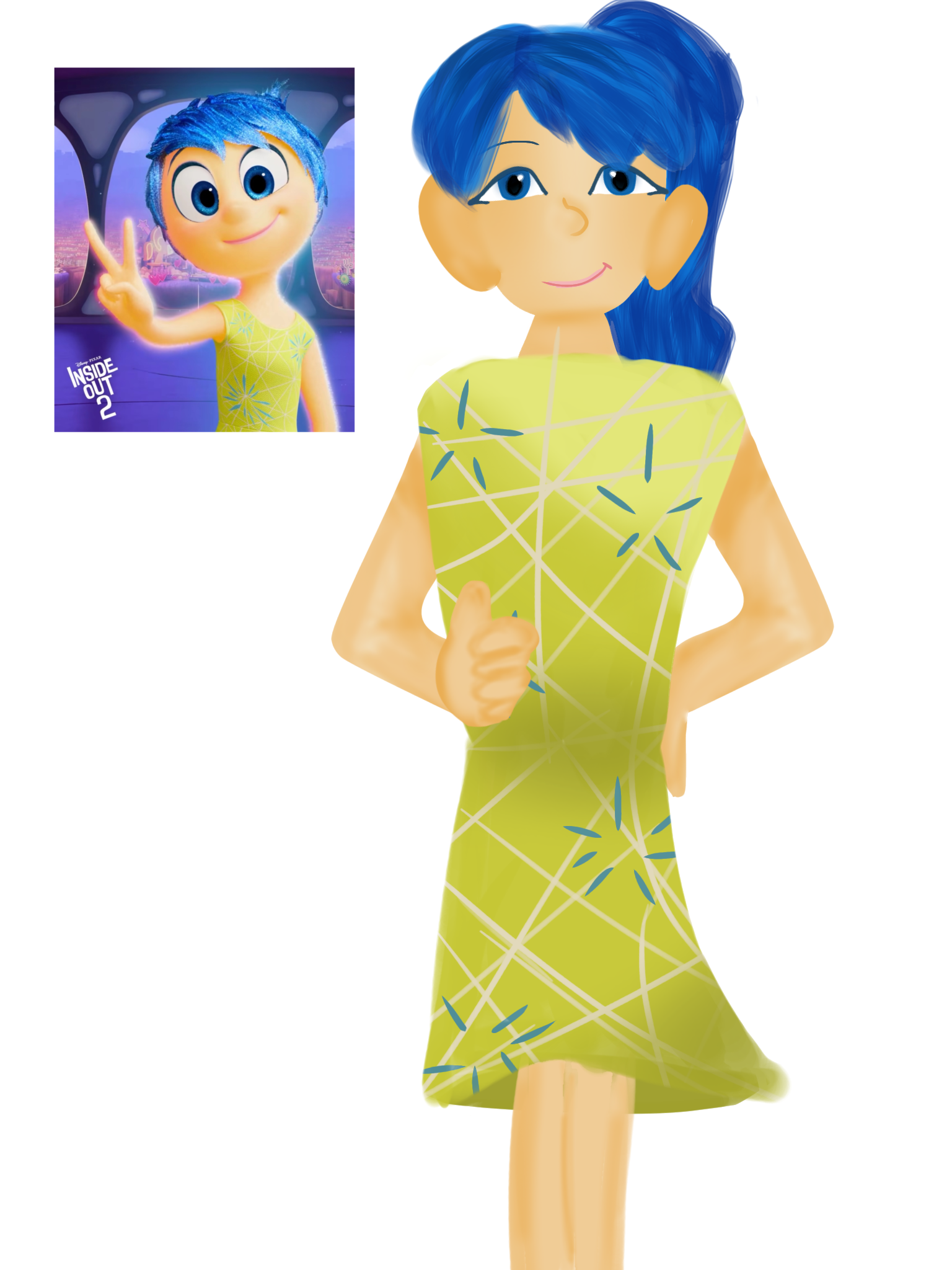 Joy as a human - ibisPaint