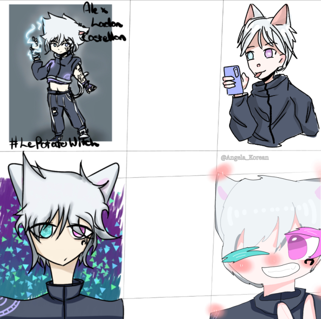 Drawn AU caracter - ibisPaint