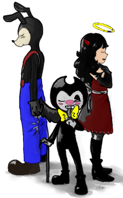 Bendy and The Ink Machine Characters - ibisPaint