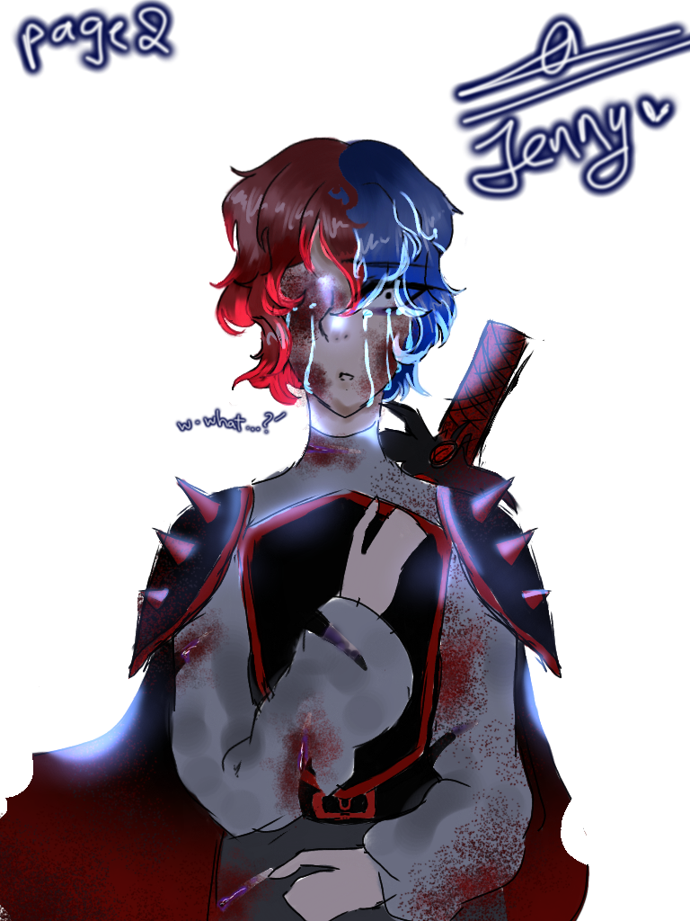 A hug from your enemy...💔🖤ll page2 ll - ibisPaint