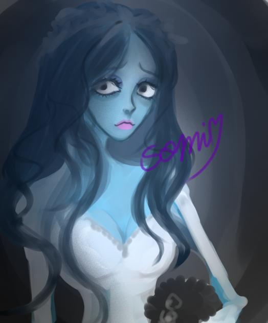 Corpse bride sketch - ibisPaint