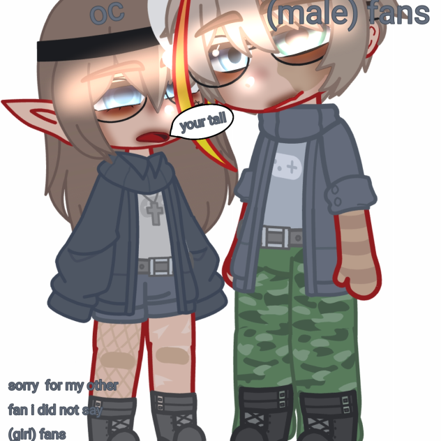 male fans - ibisPaint