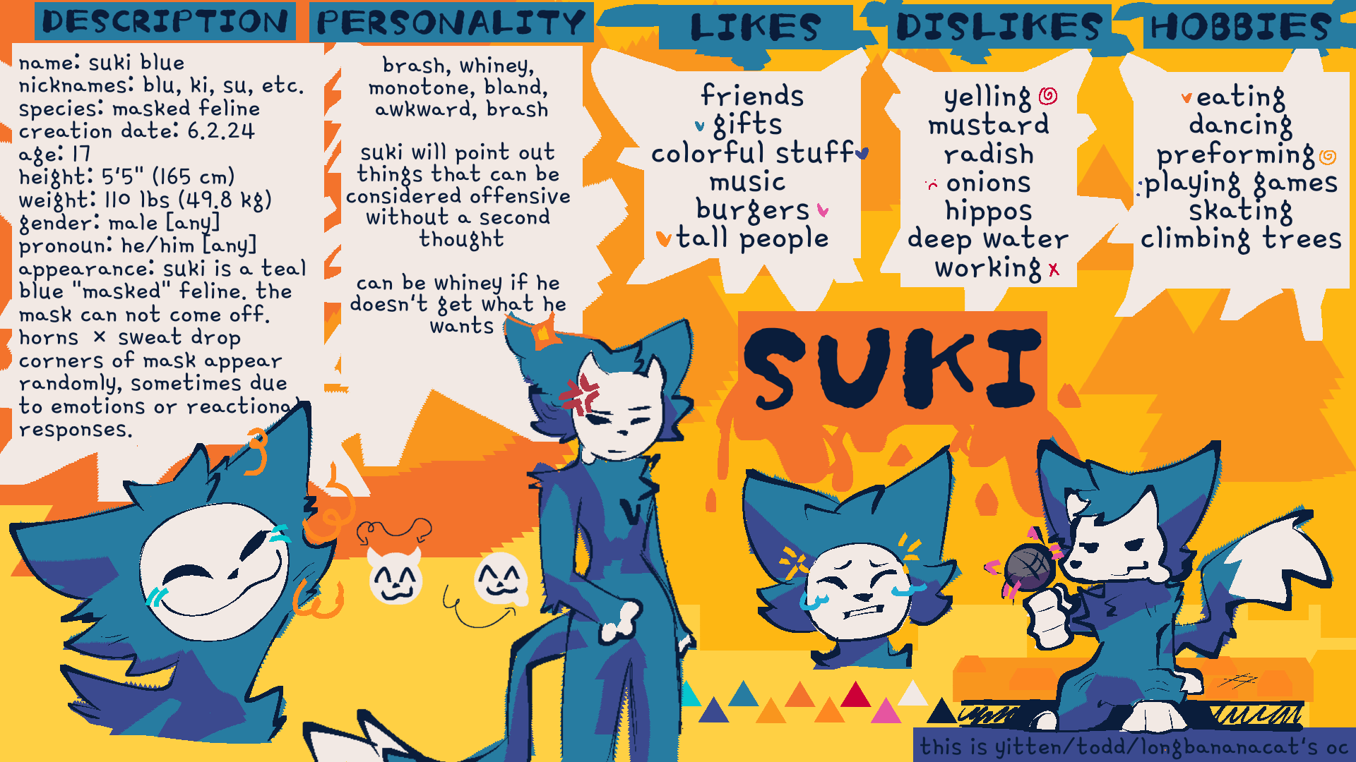 character sheet for suki! - ibisPaint