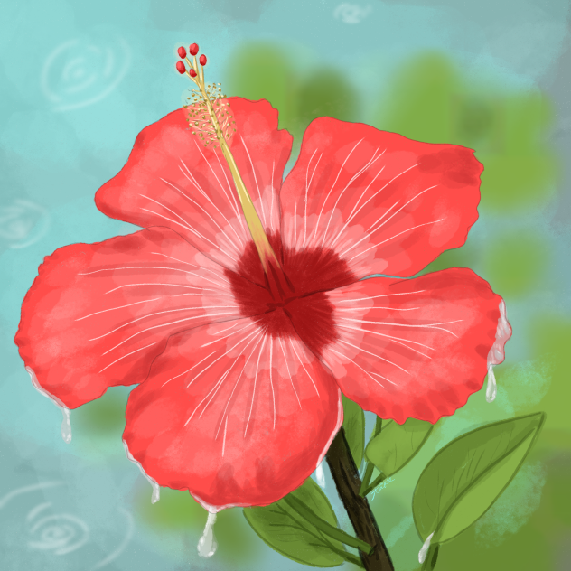 after rain - ibisPaint