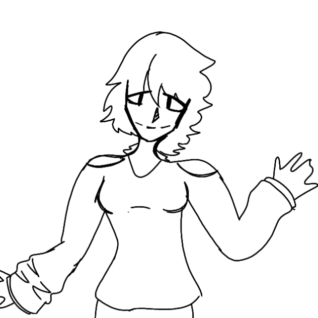 1st human animation - ibisPaint