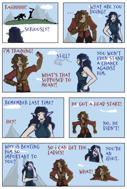 He’s crazy - ibisPaint