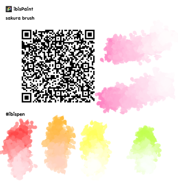 Sakura brush - ibisPaint