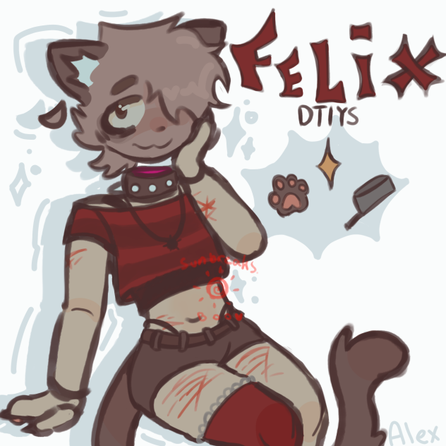 (SH SCARS) FELIXIR DTIYS! - ibisPaint