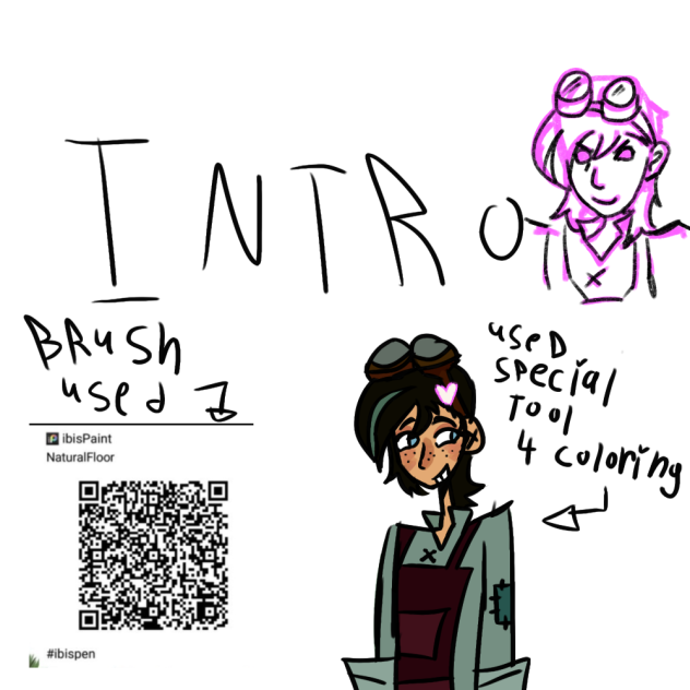 Varian from my into post - ibisPaint