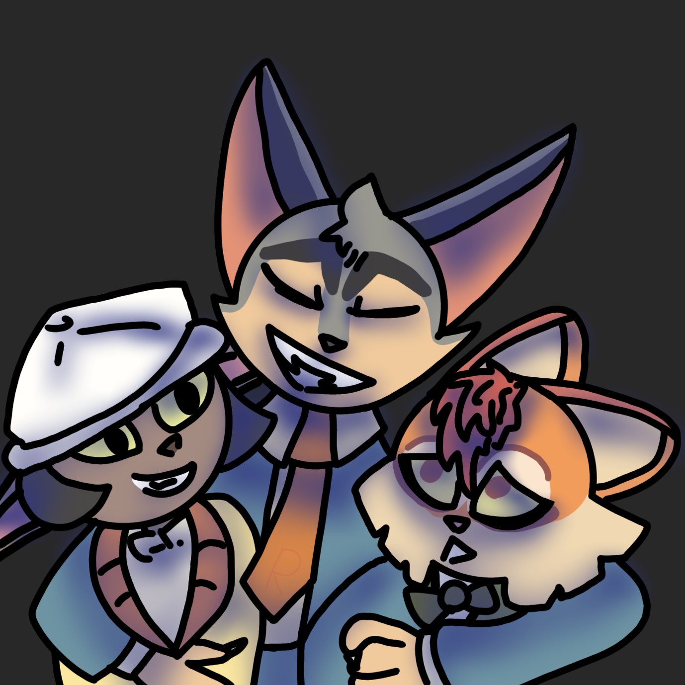 ivi, roki and frankle - ibisPaint