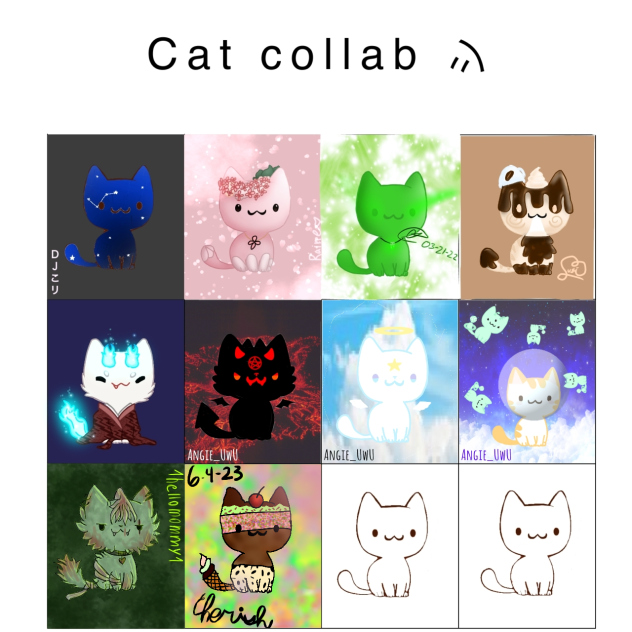 Cat Collab - ibisPaint