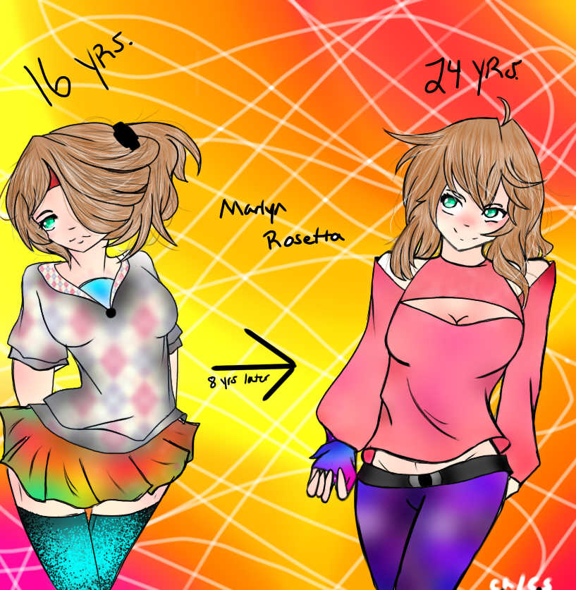 age timelaps Speedpaint I guess - ibisPaint