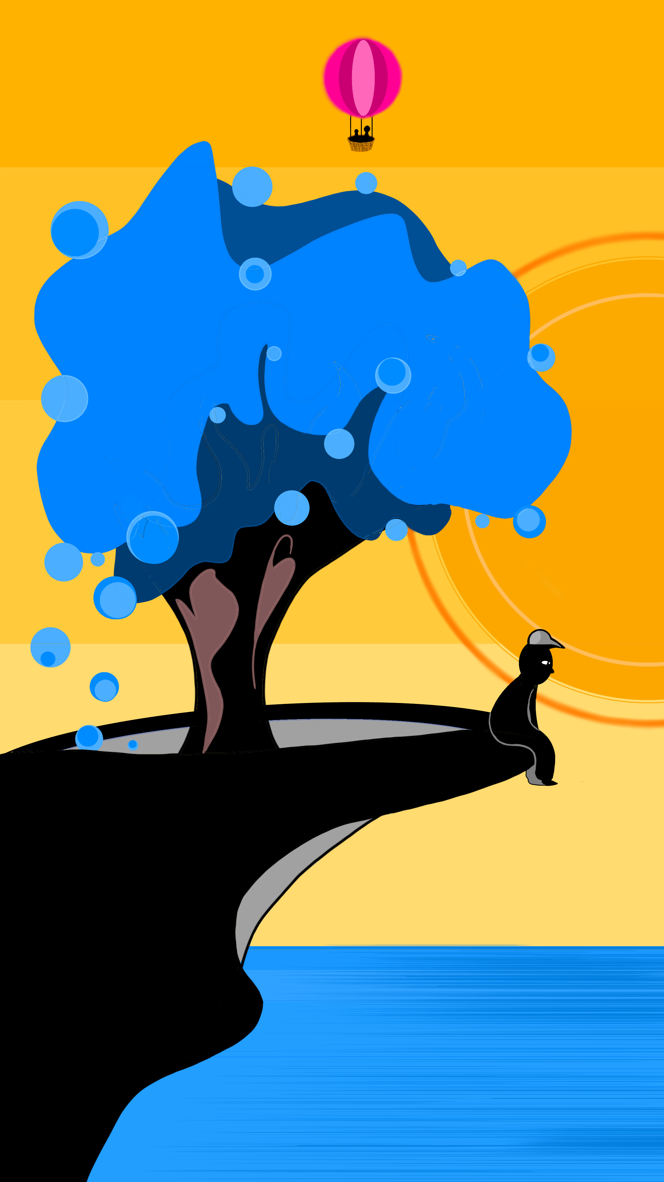 Lonely Man - ibisPaint