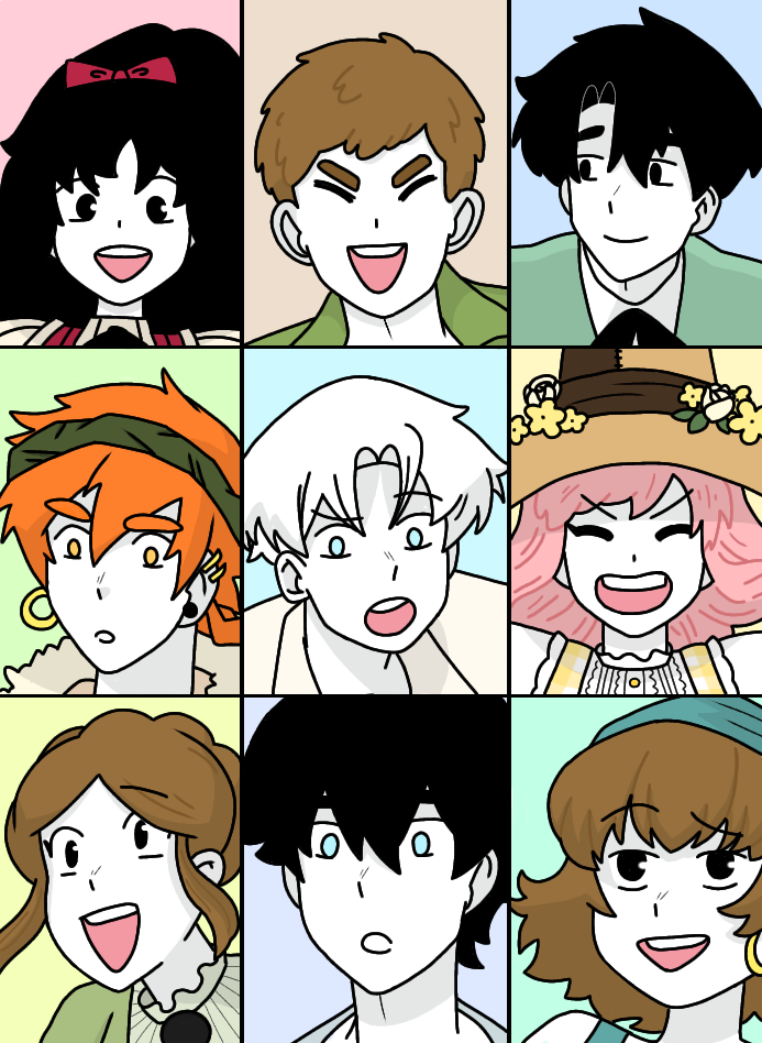Hooky Characters - ibisPaint